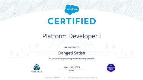 Salesforce Pd1 Admin Salesforcecertified Trailhead Satish Dangeti