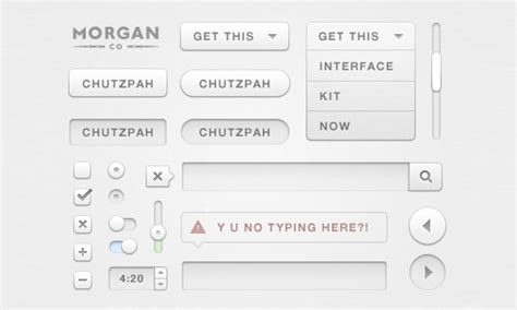 Free UI Kits Featuring Detailed Web Elements