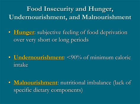 Ppt Food Security C Oncepts Basic Facts And Measurement Issues Powerpoint Presentation Id