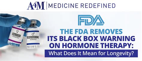 Fda To Remove Black Box Warning On Hormone Therapies