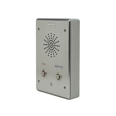 IP Split Type Intercom Panel For ATM Security System SPON