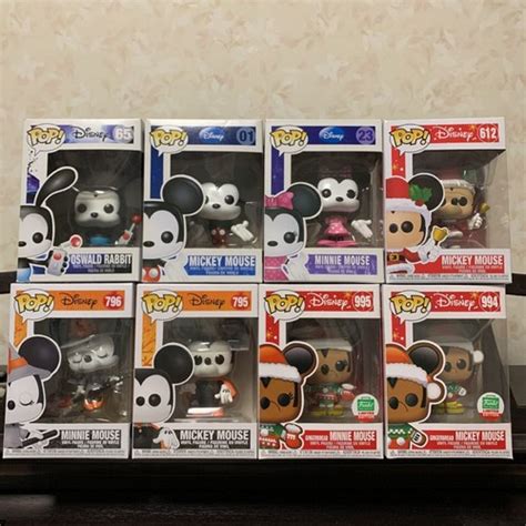 Disney Funko Pop 8 Types Set Jp Ebay