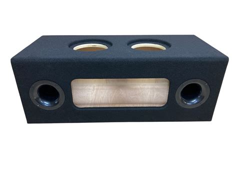 Concept Enclosures Custom Enclosure For 2 10 Subs With Plexiglass Window