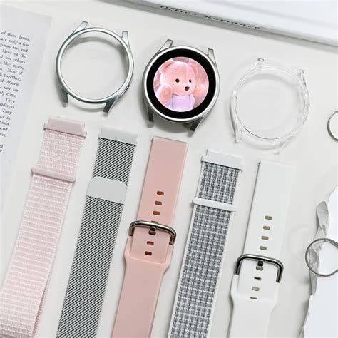 익일도착 ️런칭할인 갤럭시워치 스트랩 메탈 가죽 실리콘 스포츠 밀레니즈 필름 여름 코디 커플 생일 선물 데이트 개강룩 악세사리 6 5 4 3 2 클래식 프로 액티브 기어