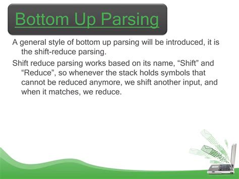 Top Down And Botttom Up Parsing Pptx