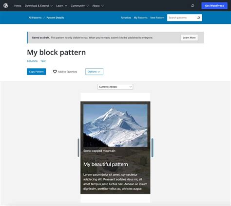 How To Build Wordpress Block Patterns Kerbco Web Services