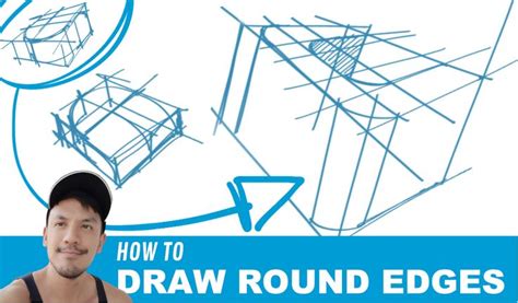 How To Draw Round Edges Design Sketch Drawings Sketches Tutorial