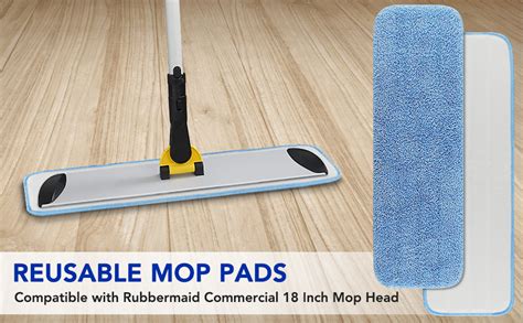 Microfiber Mop Pad For Rubbermaid Commercial 20 Inch Mop