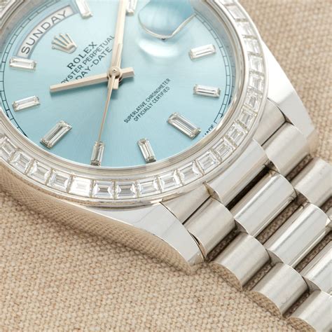 Rolex Day Date 228396 Platinum The Keystone Watches