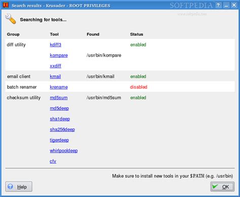 Krusader Twin Panel File Manager