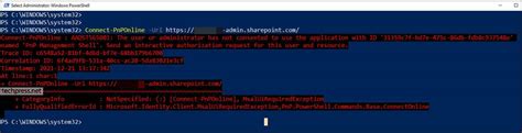 fix connect pnponline aadsts65001 error