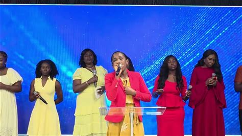 Song Ministration By The Blessing Choir Day 1 Of Easter Convention