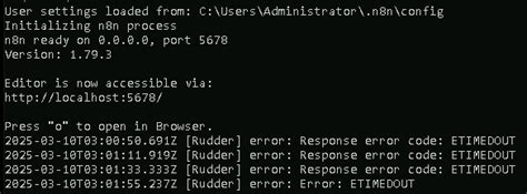 Etimeout Error Questions N8n Community