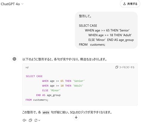 見やすいSQLを書くためのポイント Ninth Code