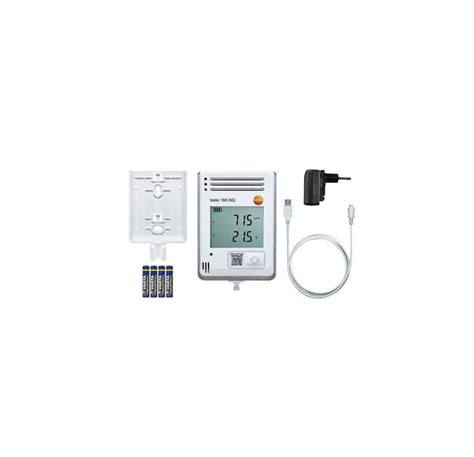 Testo 160 Iaq Wifi Data Logger With Display And Integrated Sensors For Temperature Humidity