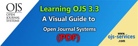 Learning Ojs 33 A Visual Guide To Open Journal Systems Pdf Open