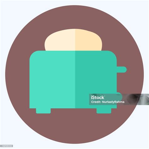 아이콘 토스터 플랫 스타일 간단한 일러스트레이션 편집 가능한 스트로크 Brand Name Smart Phone에 대한 스톡 벡터 아트 및 기타 이미지 Brand Name