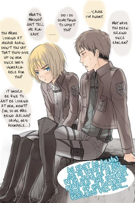Attack On Titan Jean Attack On Titan Comic Attack On Titan Ships Attack On Titan Fanart Eren