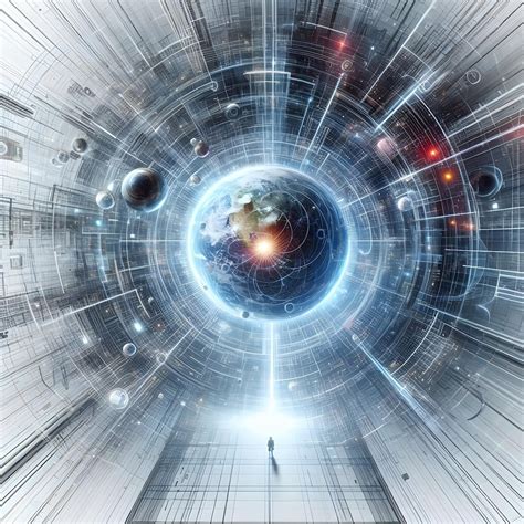 Premium Photo Hyper Realistic Cyber Spacetime Concept A Visual Representation Of Spacetime