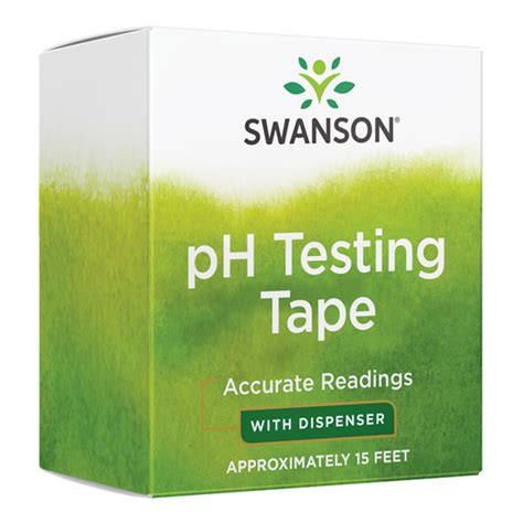 Buy Ph Testing Tape With Dispenser 1 Kit By Swanson I Healthpost Nz
