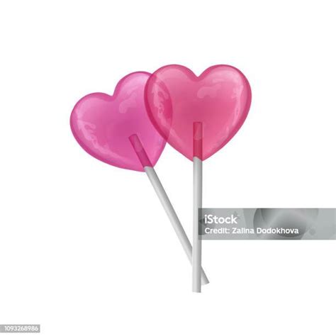 화려한 달콤한 막대 사탕을 설정 합니다 지팡이에 하트 모양의 사탕 벡터 일러스트입니다 사탕에 대한 스톡 벡터 아트 및 기타 이미지 사탕 감초 사탕 롤리팝 Istock