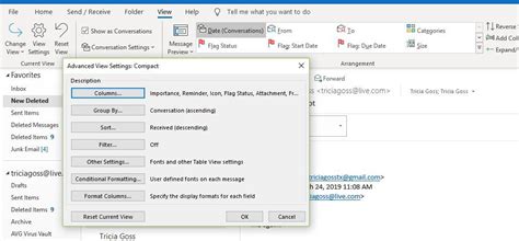 Sort Your Outlook Inbox By Email Account