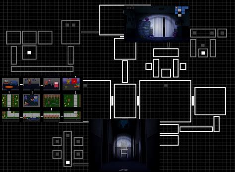 The Map In Sister Location Clearly Indicate Fnaf 4s Main Plot And The Mini Games Take Place In