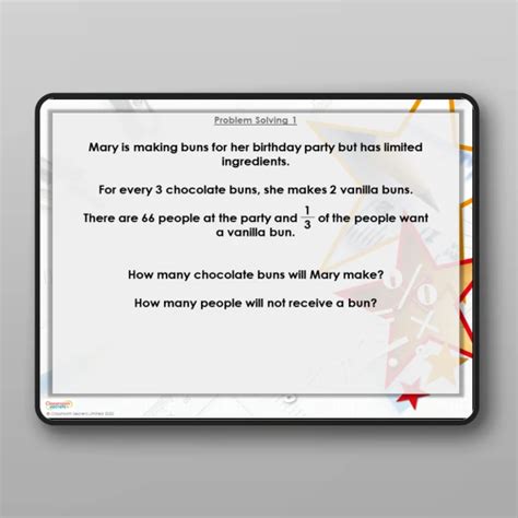 Year 6 Calculating Ratio Modelling Ppt Resource Classroom Secrets