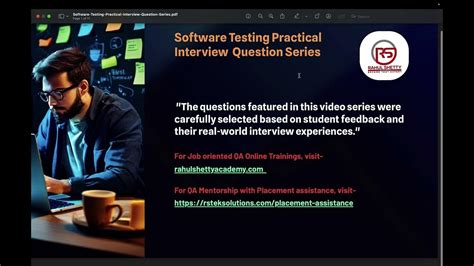 Qa Practical Interview Questions Series 1 Weekly Releases What Is Your Test Automation