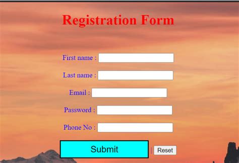 Create You Own Html Css Form By U D Ee Ce D Fiverr