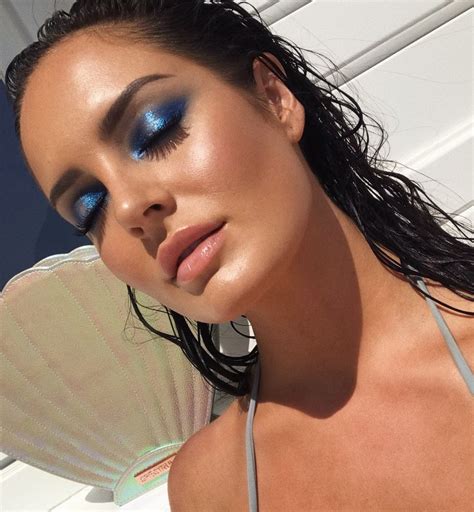 Chloe On Twitter Summer Makeup Trends Eye Makeup Blue Makeup