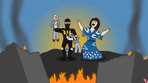 Ninja Sex Party Fanart By Blakk Ork On Deviantart