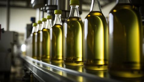 premium photo factory for the production of edible oils a shallow