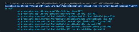 Unable To Open Javafx Window In Android Mode · Issue 736 · Processingprocessing Android · Github