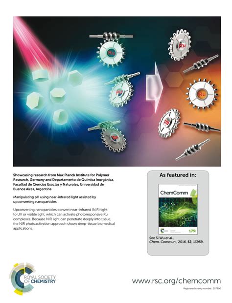 Pdf Manipulating Ph Using Near Infrared Light Assisted By