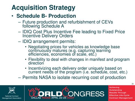 Ppt Breakout Session 1710 Bradley Niese Contract Specialist