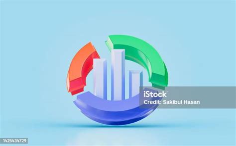 비즈니스 파이 차트 기호 3d 렌더링 개념 공유 이익 분석 인포그래픽에 대한 스톡 사진 및 기타 이미지 인포그래픽 차트 다이어그램 Istock