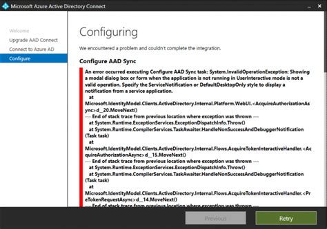 Azure Ad Connect Breaks With Conditional Access