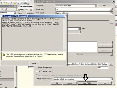 Automated Backup Using Sql Server 2008