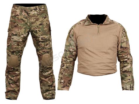Kompletní Uniformy Bojová Uniforma S Chrániči Multicam Airsoftprocz