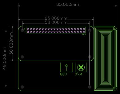 Huella Raspberry Pi Resources EasyEDA