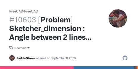 Problem Sketcherdimension Angle Between 2 Lines Should Switch Between Supplementary · Issue