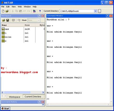 Phi Pho S Room PENGGUNAAN KONTROL PROGRAM PADA MATLAB