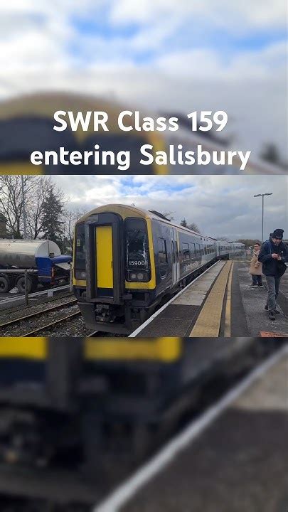 Swr Class 159 001 Entering Salisbury Youtube