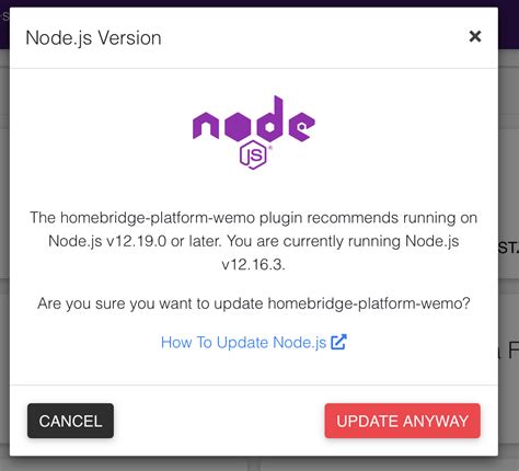 Cannot Update Confit Ui X Plugin Issue Homebridge Homebridge Config Ui X GitHub