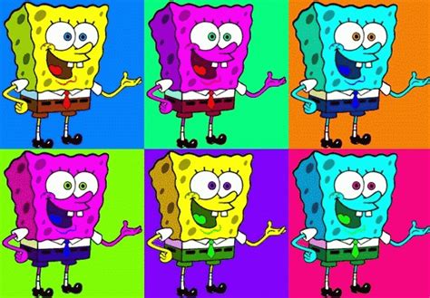 Colorful Art Spongebob Wallpapers Cute Spongebob Wallpapers