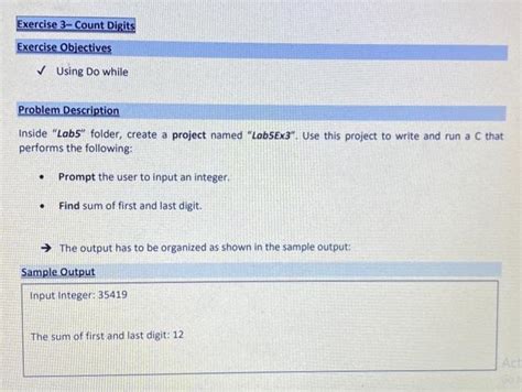 Solved Exercise 3 Count Digits Exercise Objectives Using