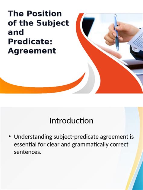 Subject Predicate Agreement Pdf