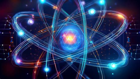 Structure Of The Atom Stock Illustration Illustration Of Emphasizing 373809501