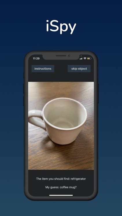 ispy image classifier game by vishal shenoy